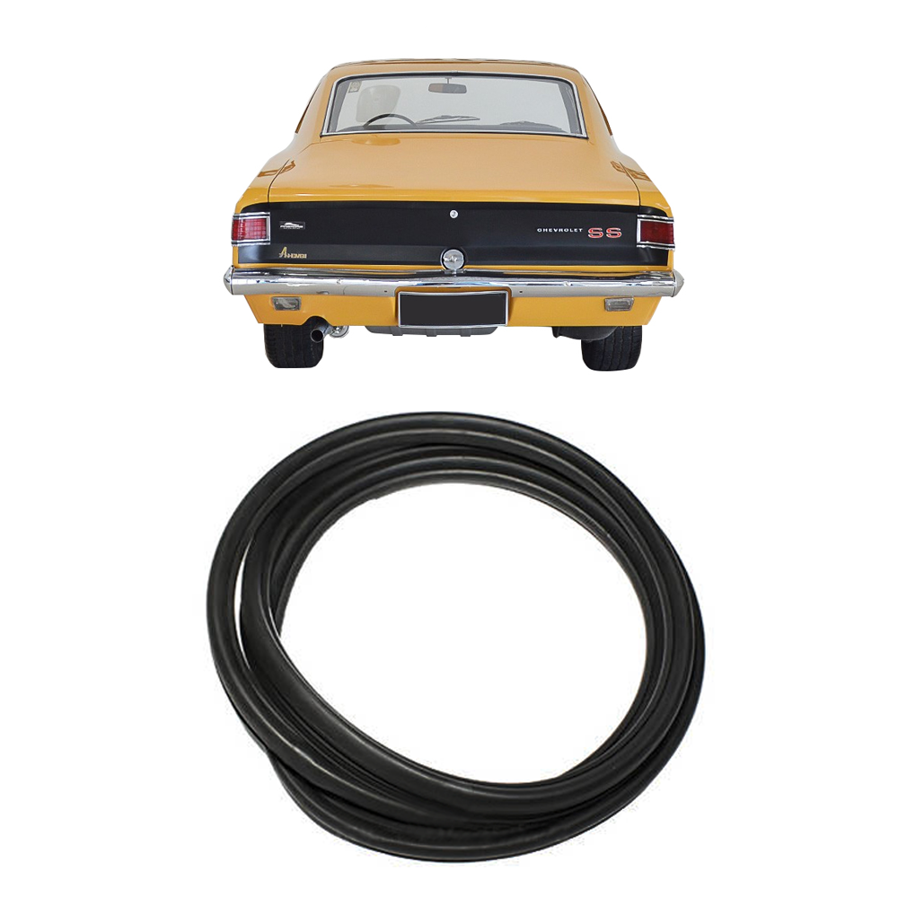 Rear Window Weatherstrip Rubber Seal Opel Rekord C Commodore 2 Doors